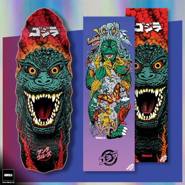 Santa Cruz x Godzilla Kaiju Roskopp Griptape (Limited Edition) – 418 ...