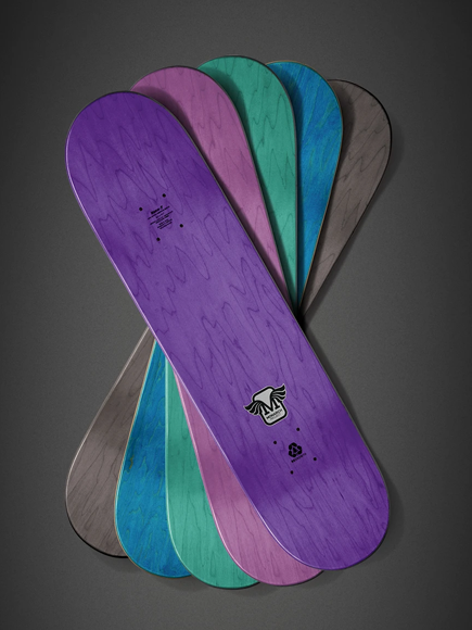 Monarch Project Sky Brown Horus Metallic Deck – 418 SKATE SHOP