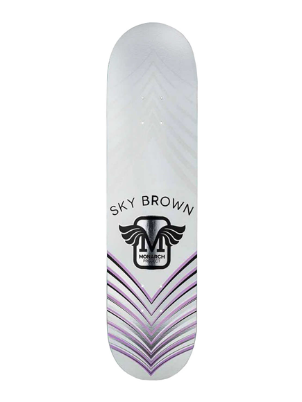 Monarch Project Sky Brown Horus Metallic Deck – 418 SKATE SHOP