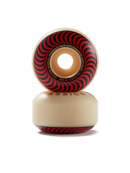 Spitfire Wheels F4 Classic Red 51mm 101a – 418 SKATE SHOP