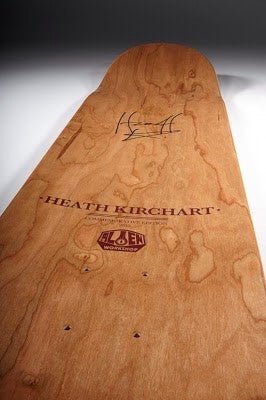 Alien Workshop Heath Kirchart Commemorative Deck 2010 Limited Edition ...