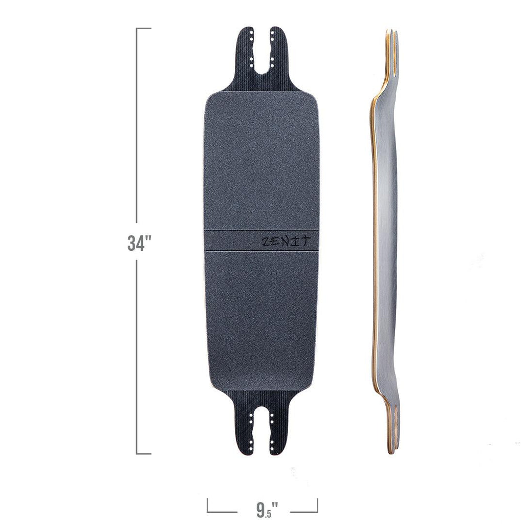 Zenit AB 3.0 34" (Long Distance Push Longboard) – 418 SKATE SHOP